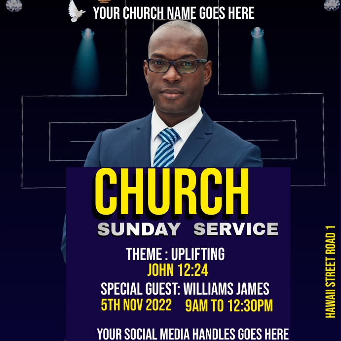 Copy of church posters | PosterMyWall