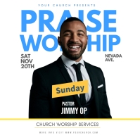 Church Praise Flyer Template | PosterMyWall