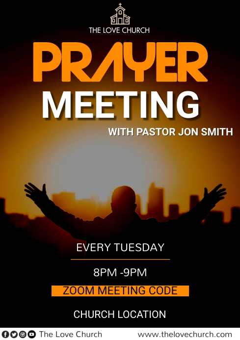 Copy of Church Prayer | PosterMyWall