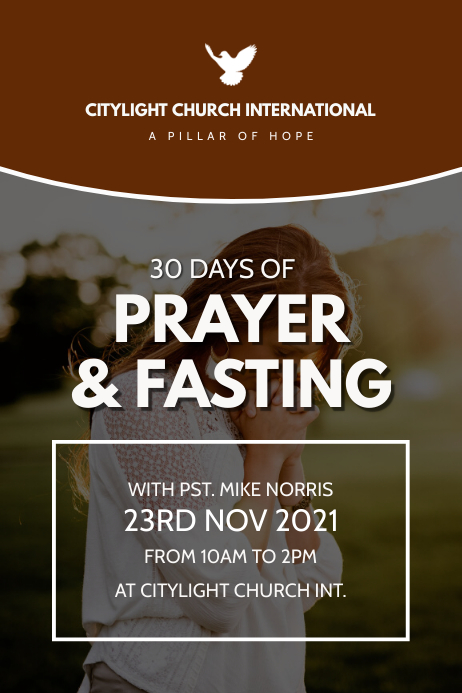 church prayer flyer Template | PosterMyWall