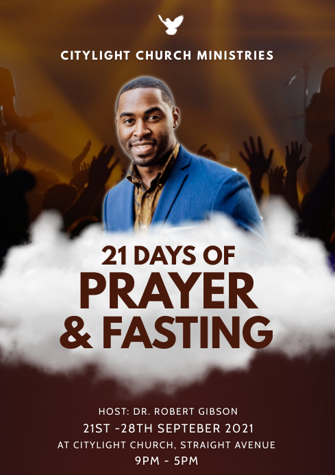 church prayer flyer Template | PosterMyWall