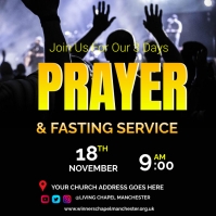 church prayer poster template | PosterMyWall