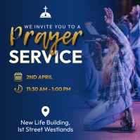 Church Prayer Poster design Template | PosterMyWall