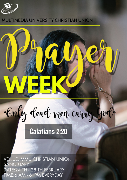 Copy of Church prayer week Flyer | PosterMyWall