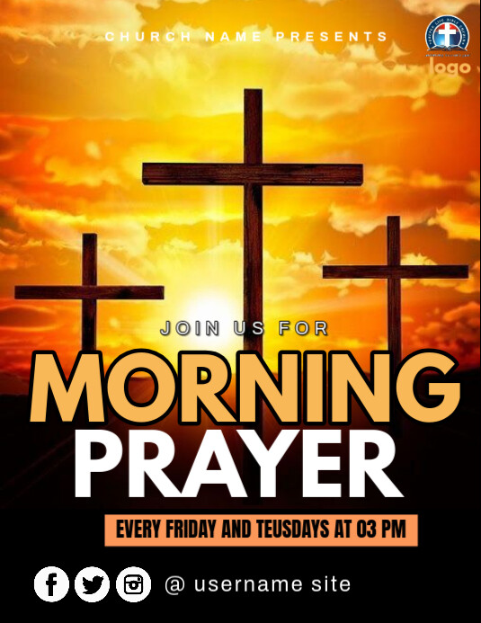 church prayers post Template | PosterMyWall