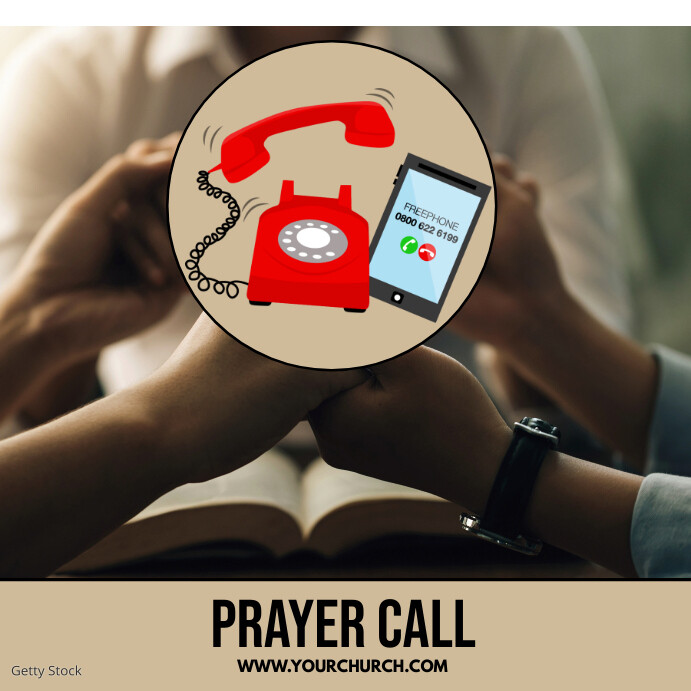 Plantilla de Church prayyer call flyer | PosterMyWall
