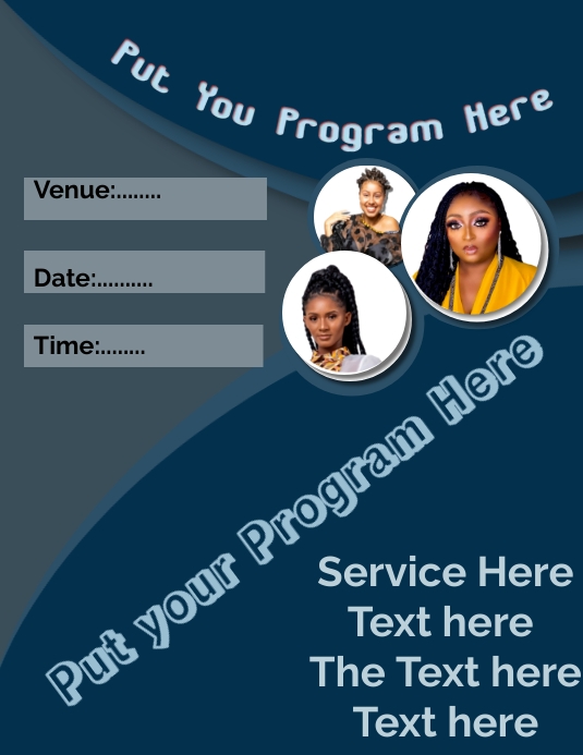 Copy of Church program (5) | PosterMyWall