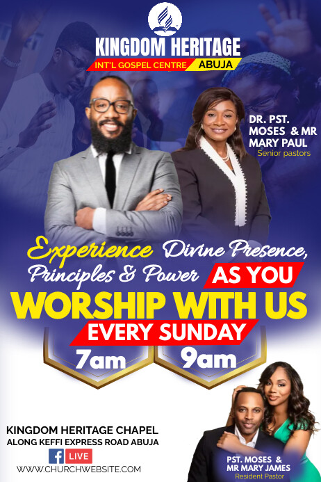 Copy of CHURCH PROGRAM | PosterMyWall