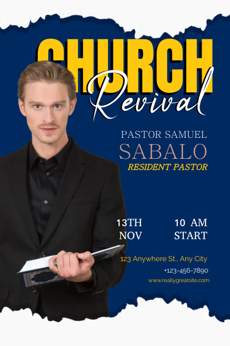 CHURCH PROGRAM Template | PosterMyWall
