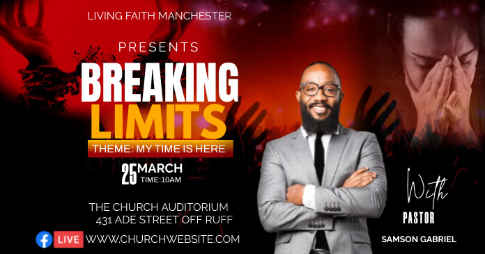 church program Template | PosterMyWall