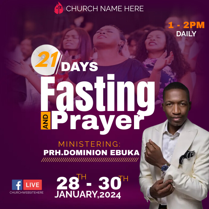 CHURCH PROGRAM Template | PosterMyWall