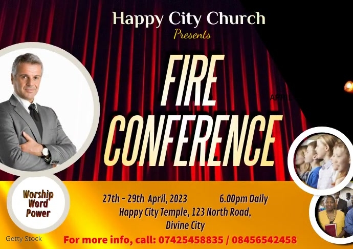 CHURCH PROGRAM Template | PosterMyWall