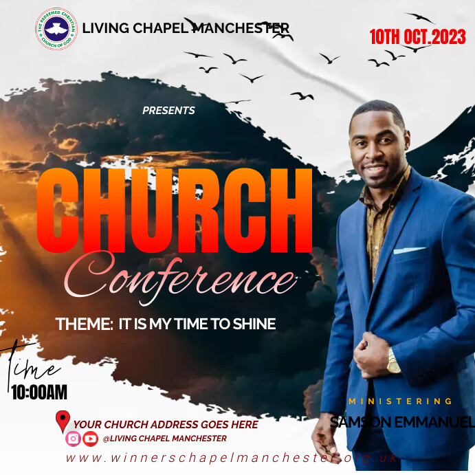 CHURCH PROGRAM Template | PosterMyWall