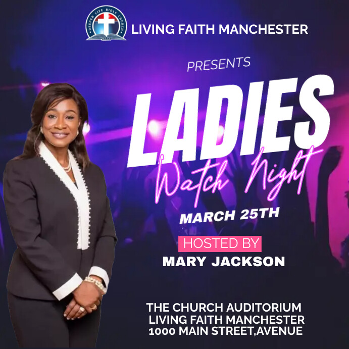 Modèle church program | PosterMyWall