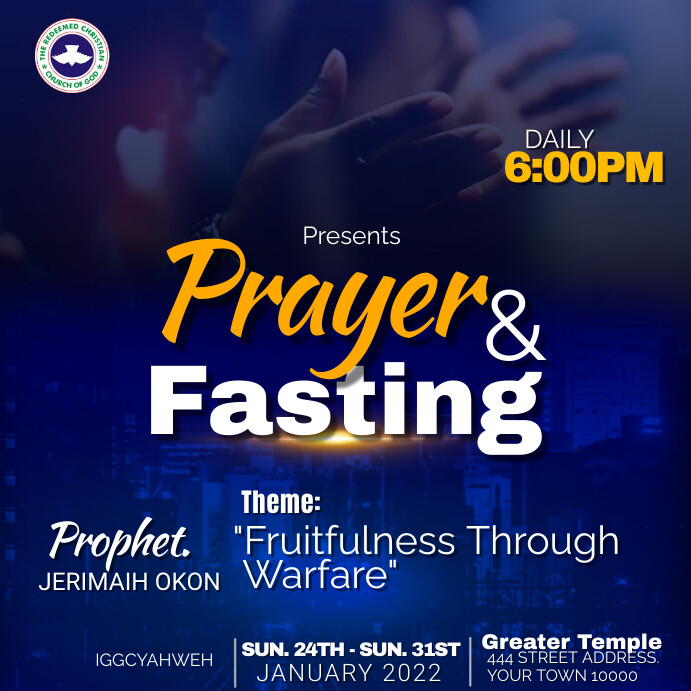 CHURCH PROGRAM Template | PosterMyWall