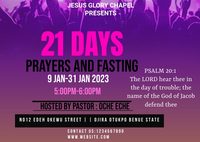 Church program flyer Template | PosterMyWall