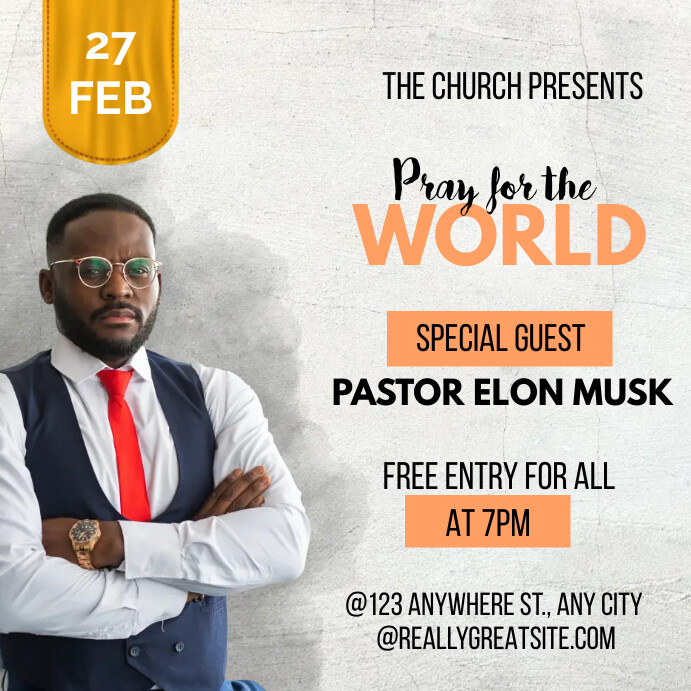 Plantilla de Church Program Flyer | PosterMyWall