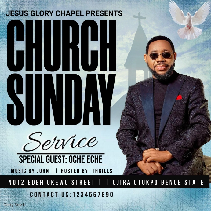 Church program flyer Template | PosterMyWall