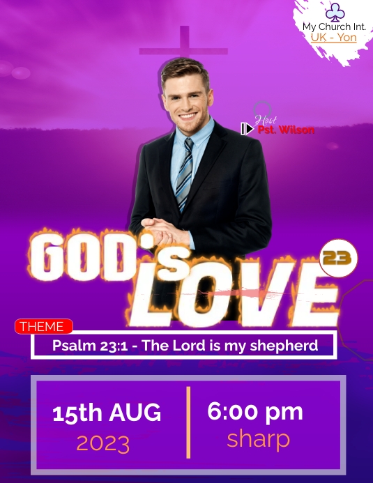 church program flyer Template | PosterMyWall