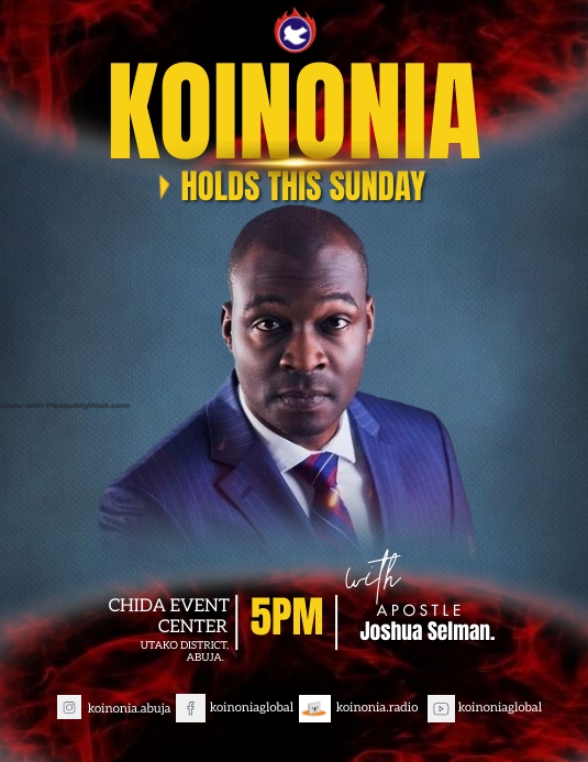 Church program Flyer Template | PosterMyWall