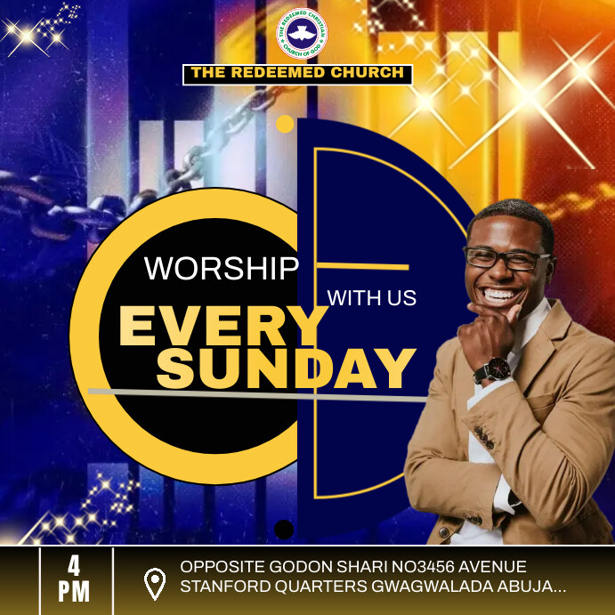 Church program template | PosterMyWall