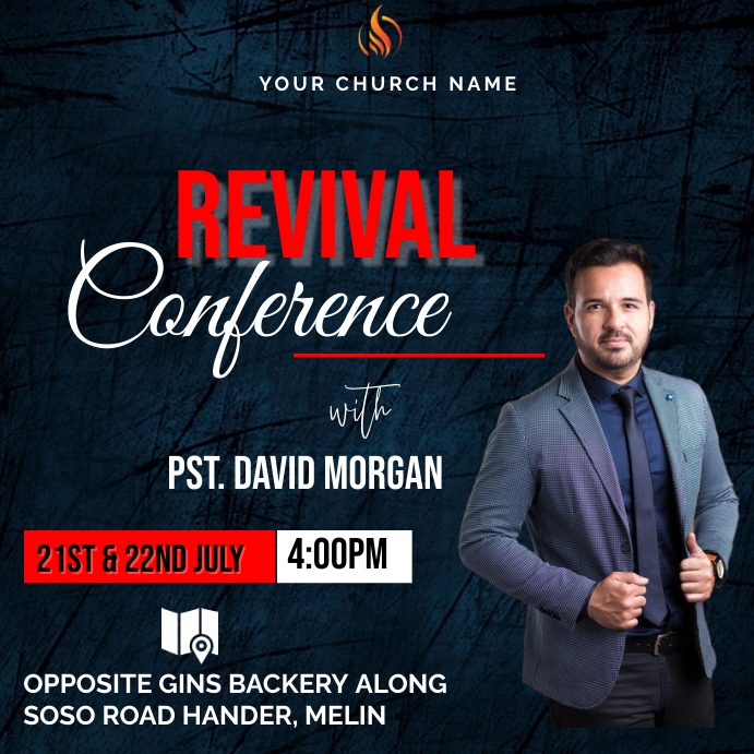 Church programme Template | PosterMyWall