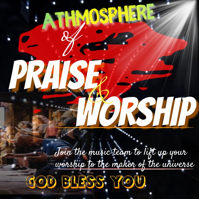 Church programme Template | PosterMyWall