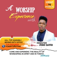 Church programme Template | PosterMyWall