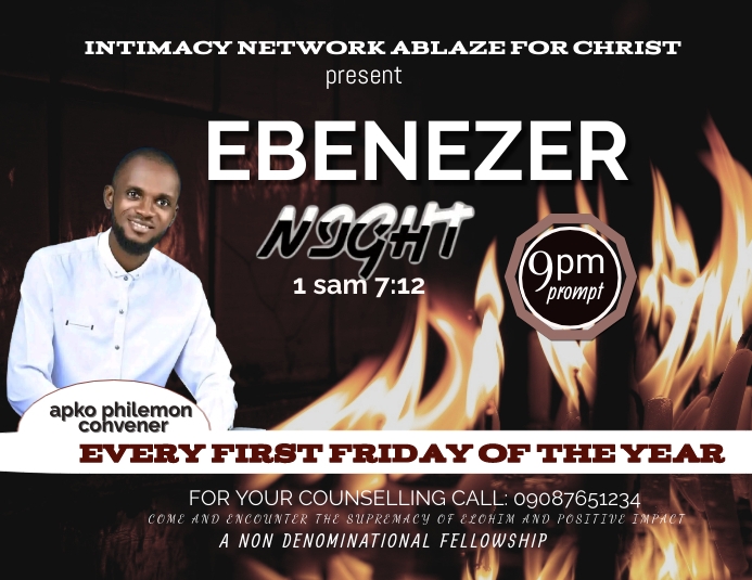 church programme flyer (2) Template | PosterMyWall