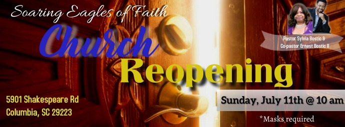 Church Reopening Template | PosterMyWall