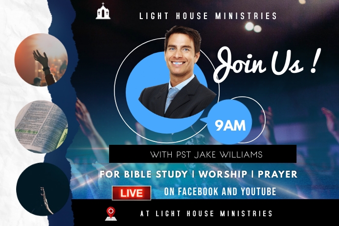 Church reopening Template | PosterMyWall