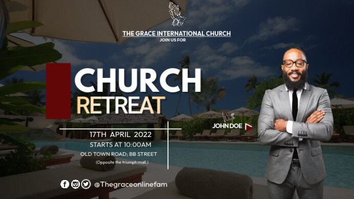 church retreat Template | PosterMyWall