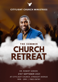 church retreat flyer template | PosterMyWall