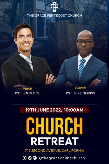 church retreat Template | PosterMyWall