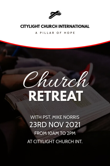CHURCH RETREAT Template | PosterMyWall