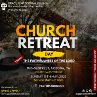 church retreat Template | PosterMyWall