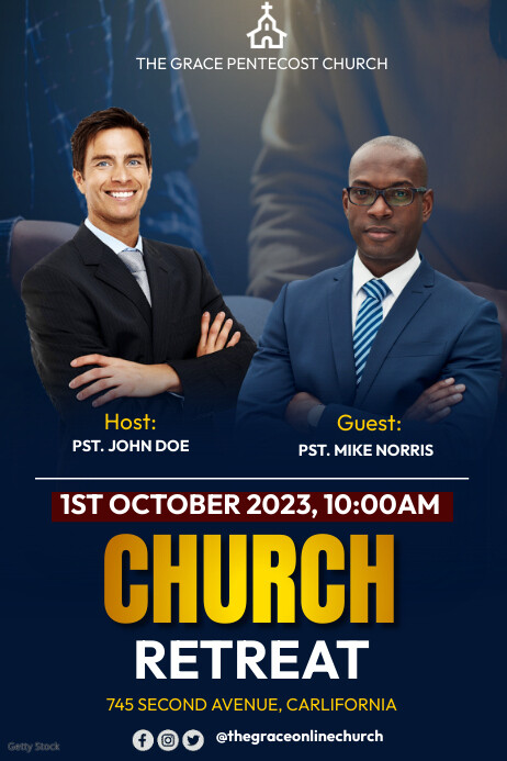 church retreat Template | PosterMyWall