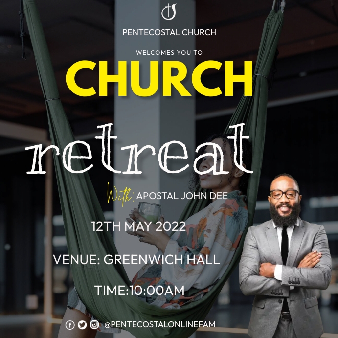 Copy of church retreat | PosterMyWall