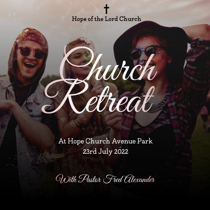 Church retreat template | PosterMyWall