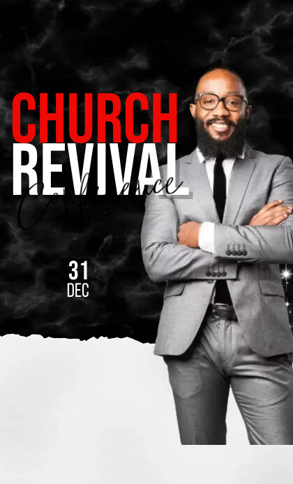Church revival conference Template | PosterMyWall