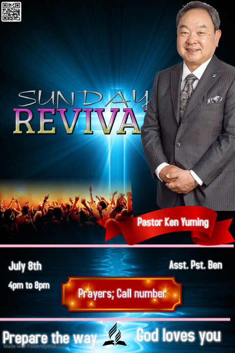 Church revival Template | PosterMyWall