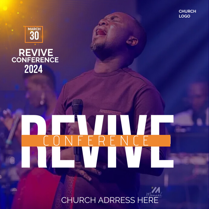 Plantilla de Church revival | PosterMyWall