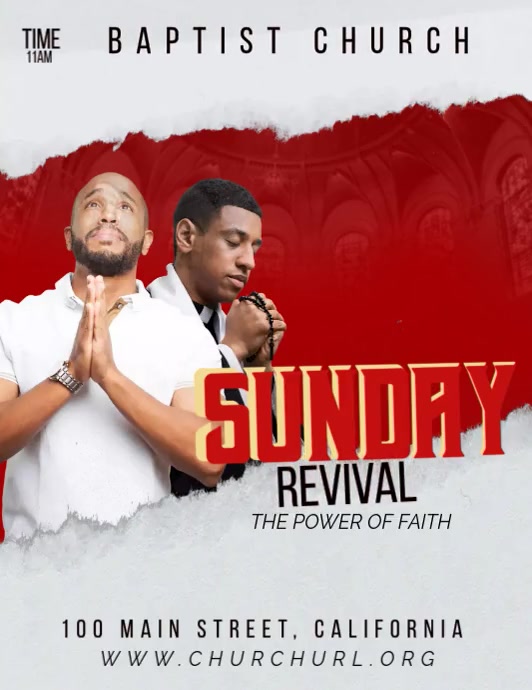 Church Revival Template | PosterMyWall