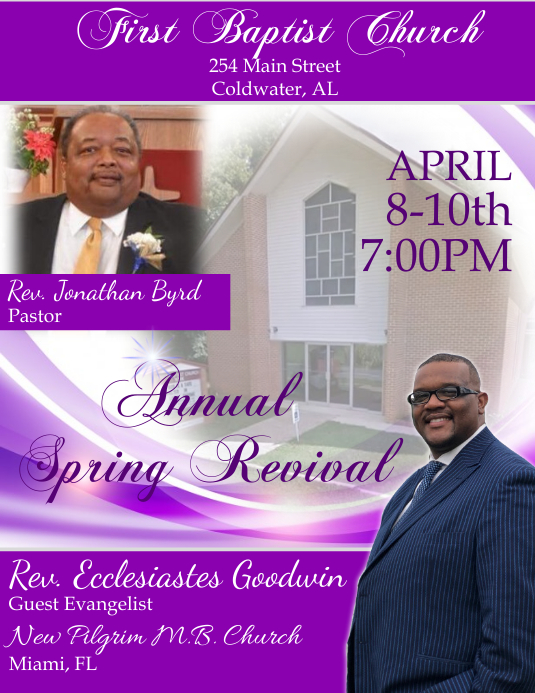 Church Revival Template | PosterMyWall