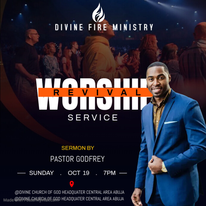 church revival template | PosterMyWall