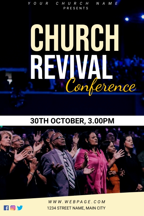 church revival Template | PosterMyWall