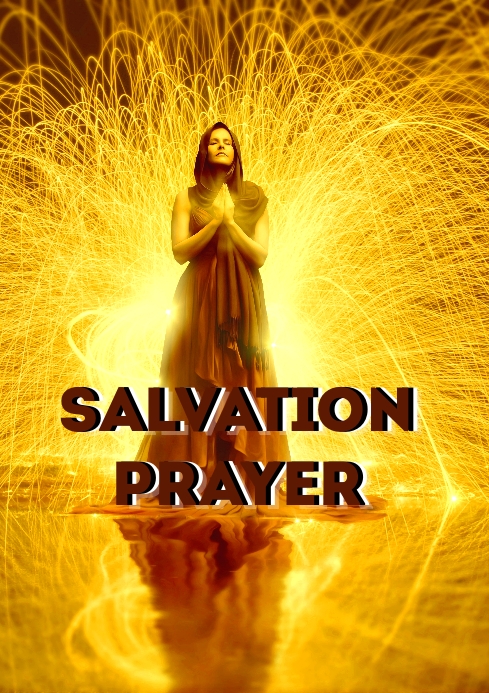 Church Salvation Prayer FLYER Template | PosterMyWall