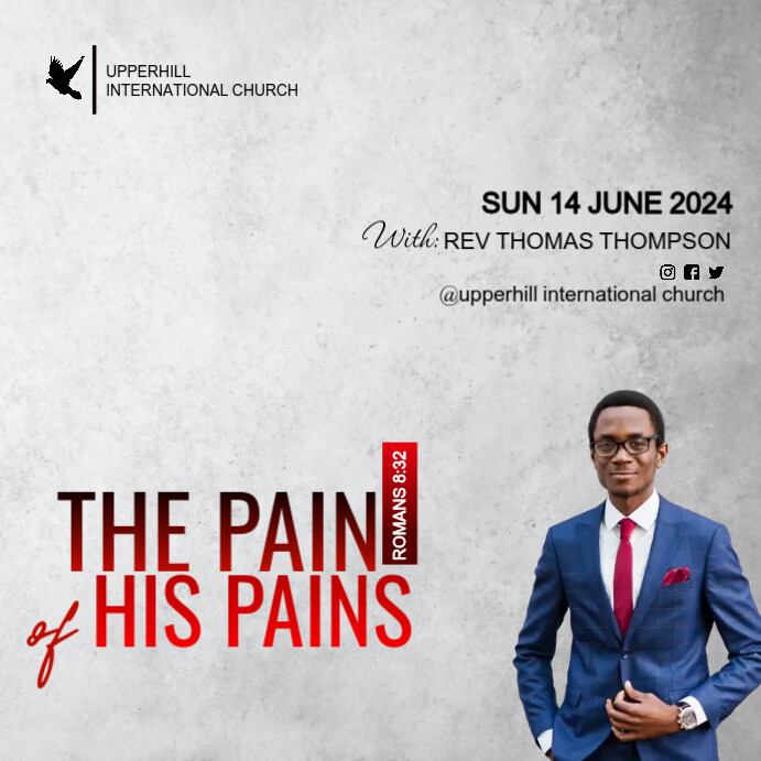 CHURCH SERMON Template | PosterMyWall