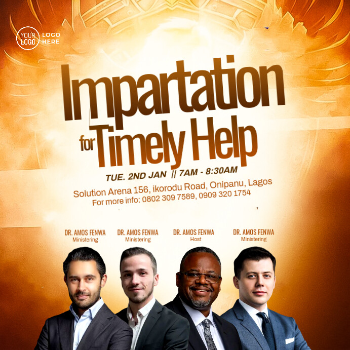 CHURCH SERVICE & Professional Event FLYER Template | PosterMyWall