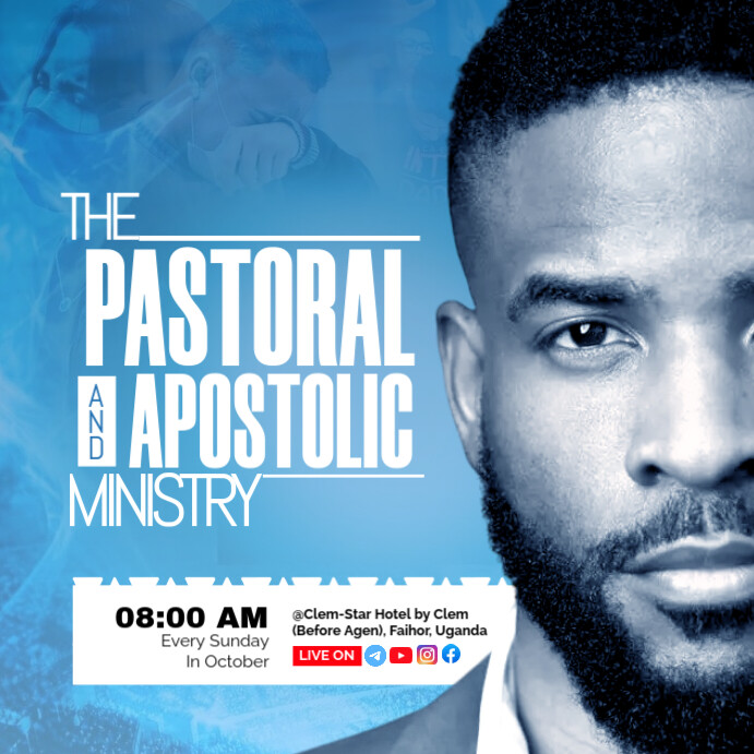 Copy of CHURCH SERVICE & Professional Event FLYER | PosterMyWall